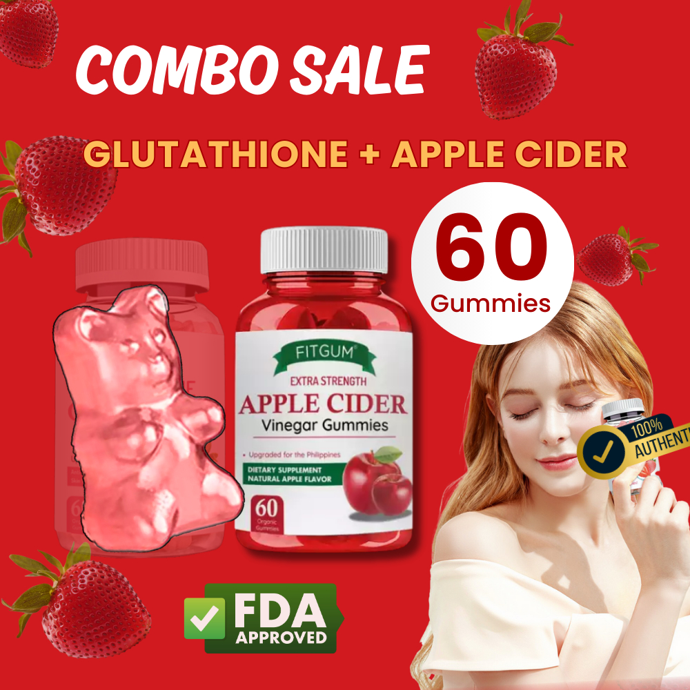Glutathione Collagen Gummies Anti-Aging Whitening Reduces Acne Apple ...