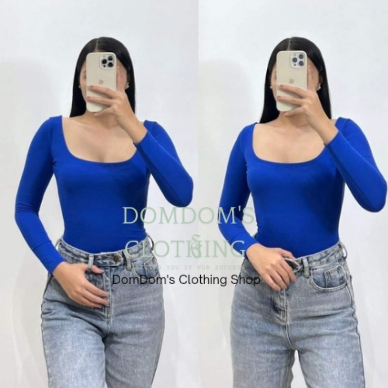 Fyangi Square neck Longslevee Double lining Full Length by DomDom's ...