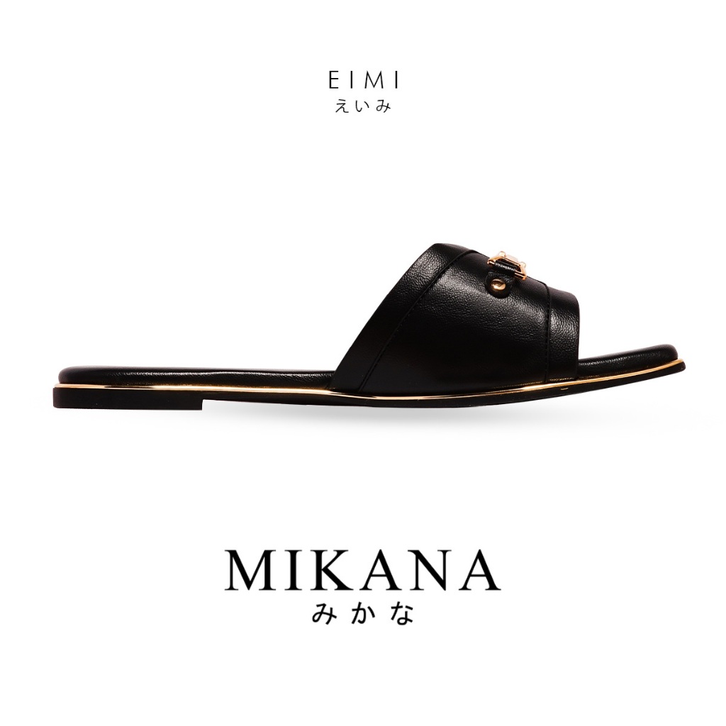 Mikana Sleek Slides Eimi Slippers for Woman flat shoes slide slipper ...