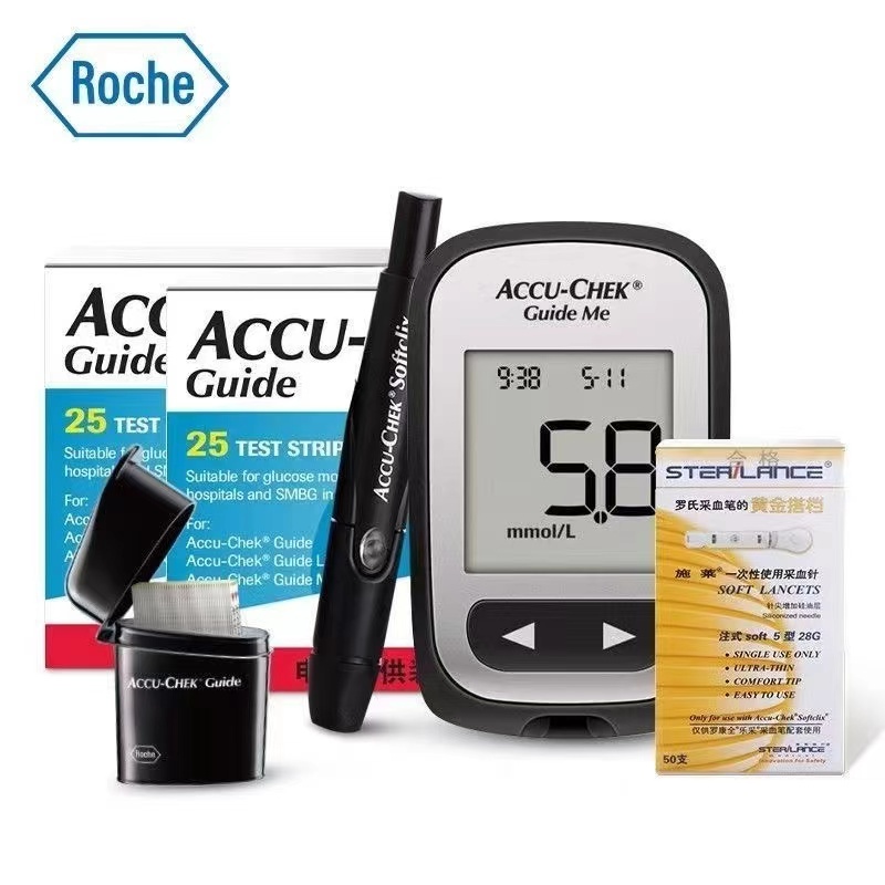 LY ♛ Accu Chek Performa Blood Sugar Glucose Meter Test Strips & Lancets ...