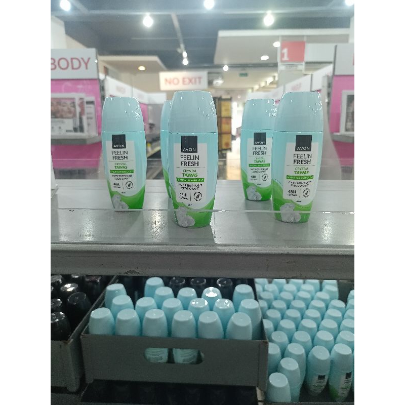 Avon feeli fresh Crystal tawas deodorant 40ml | Shopee Philippines