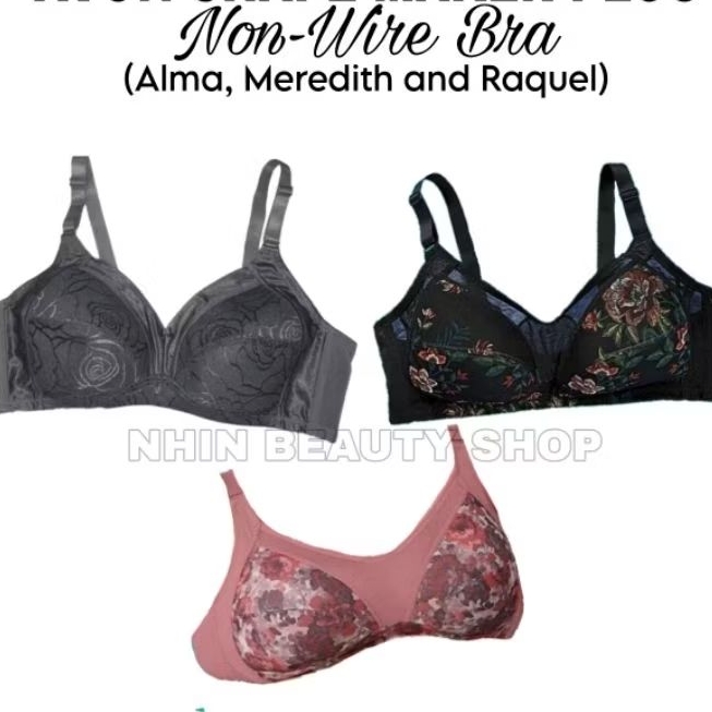 SHAPE MAKER PLUS NON-WIRE BRA (Alma, Meredith, Raquel) | Shopee Philippines