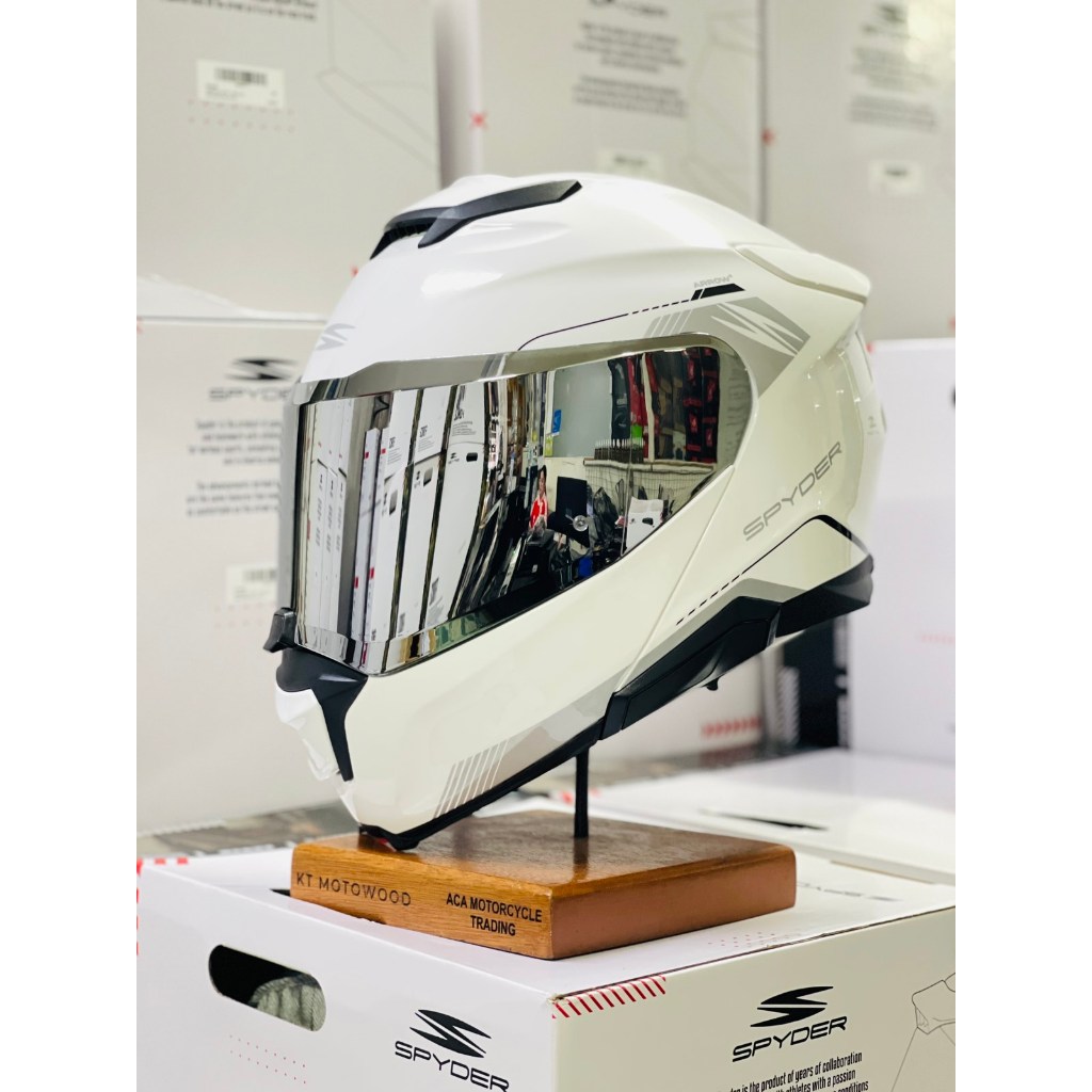 Spyder Arrow 2.0 PD S0 V2- Dual Visor Modular Motorcycle Helmet (FREE ...