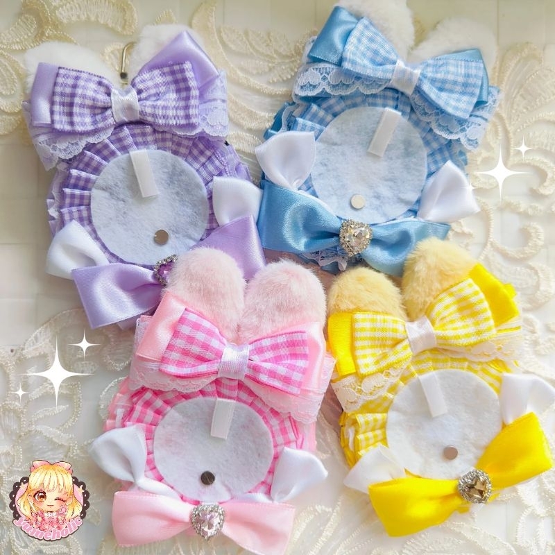 Gingham Themed Ita Bag The Rosette for Anime Otome Yumejoshi Oshikatsu ...