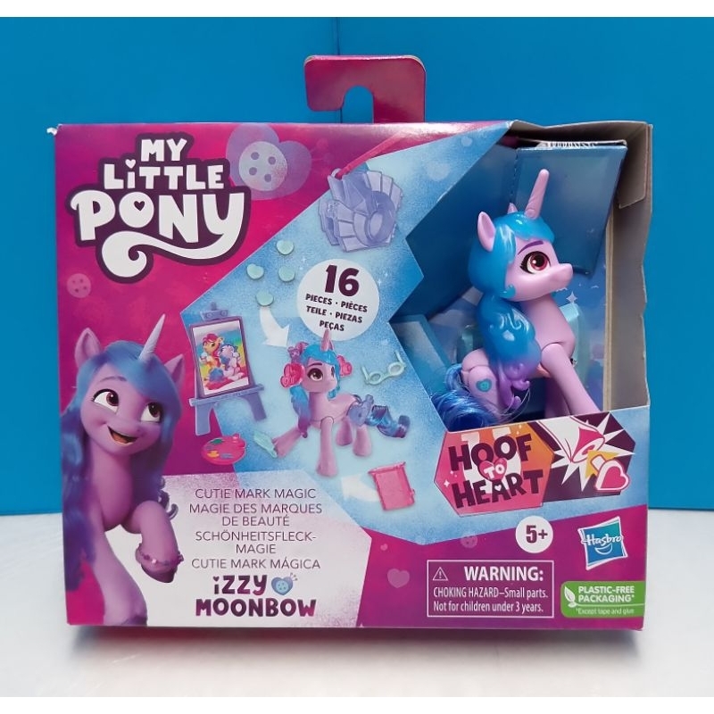 My Little Pony: Make Your Mark Toy Cutie Magic Izzy Moonbow 3-Inch Hoof ...