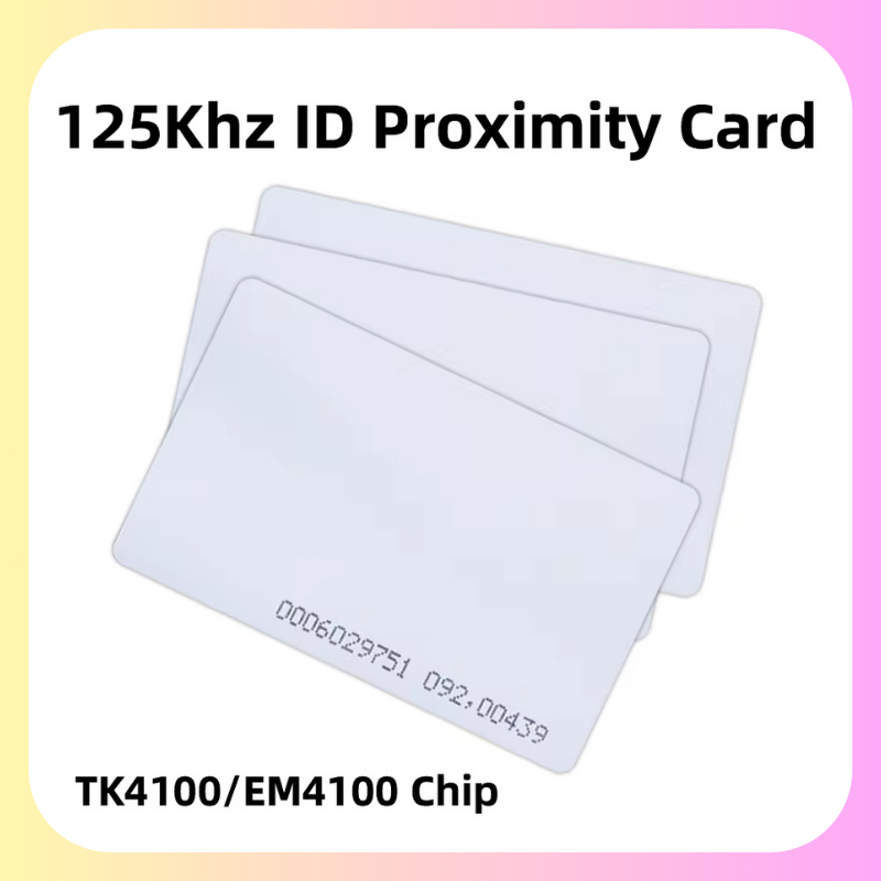 10Pcs RFID Card Proximity Card 125kHz Intelligent EM4100 ID Card NFC ...