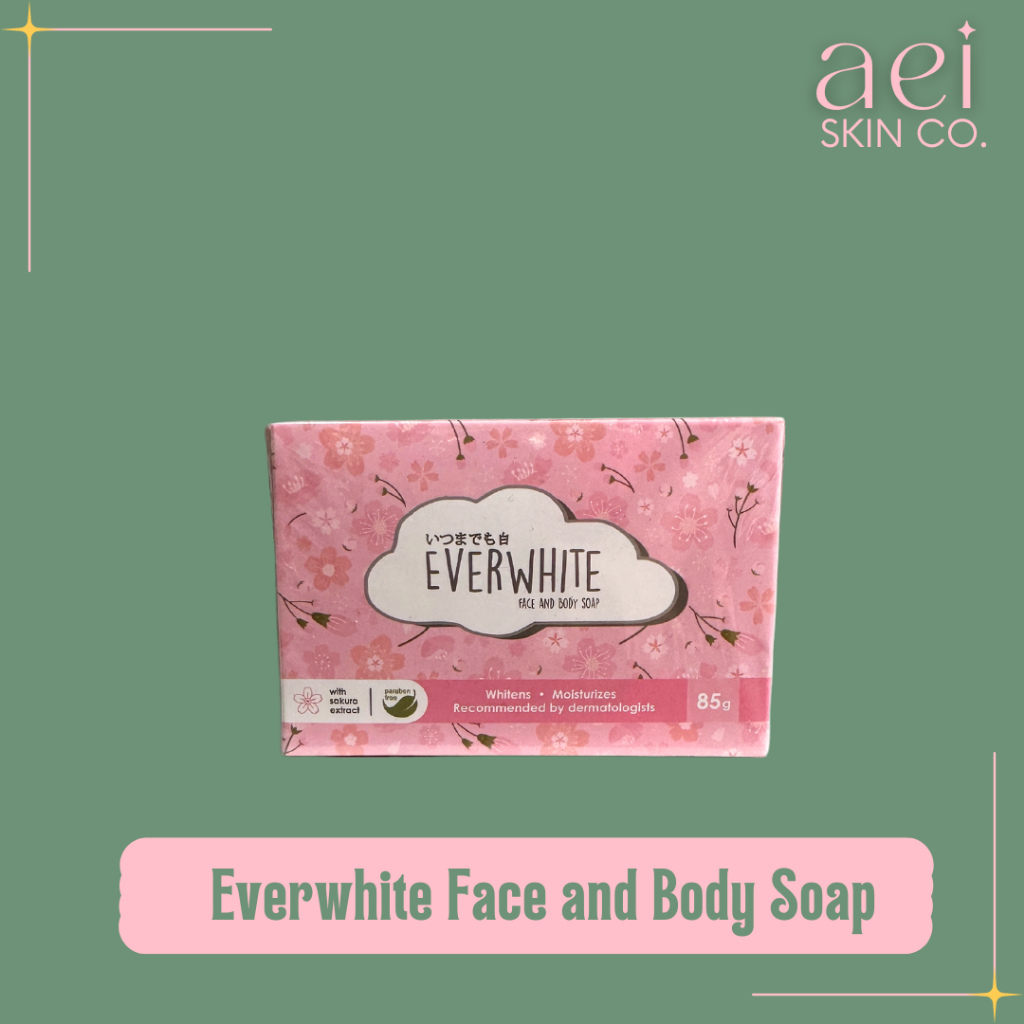 Everwhite Face and Body Soap 85g | Shopee Philippines