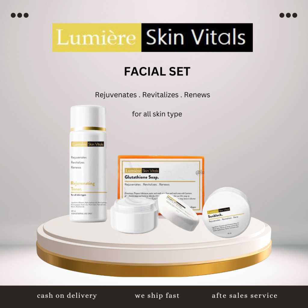 LUMIERE SET LUMIERE SKIN VITAL SET BEST SELLER #BESTSELLER | Shopee ...