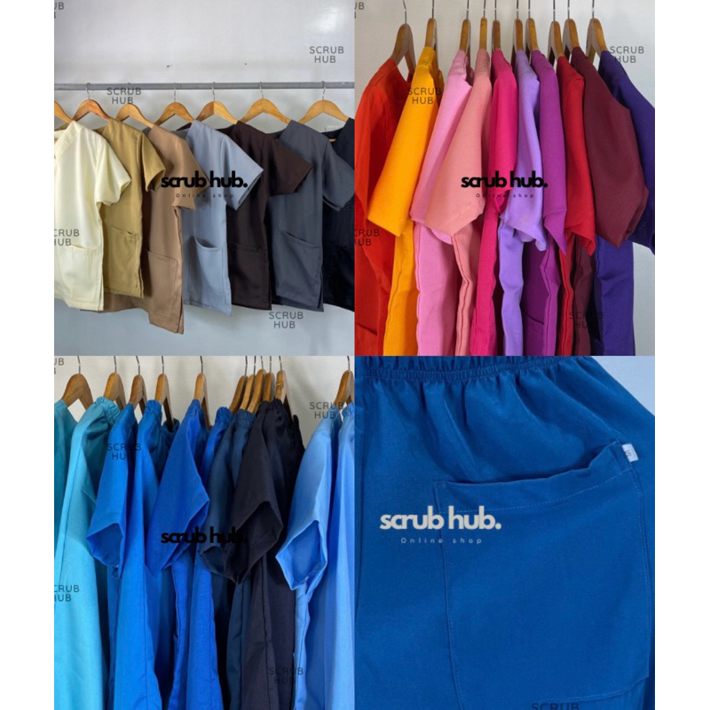 Scrub Suit Terno: unisex High-Quality Medical, Caregiver & Spa Uniform ...