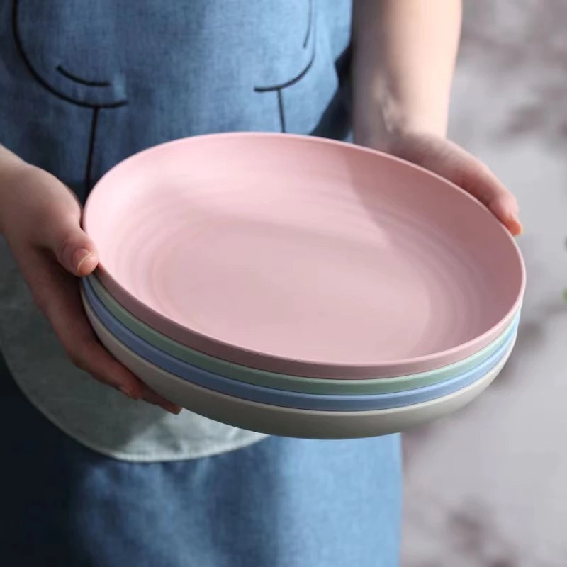 23cm (MANIPIS) Plastic Round Plate | Shopee Philippines