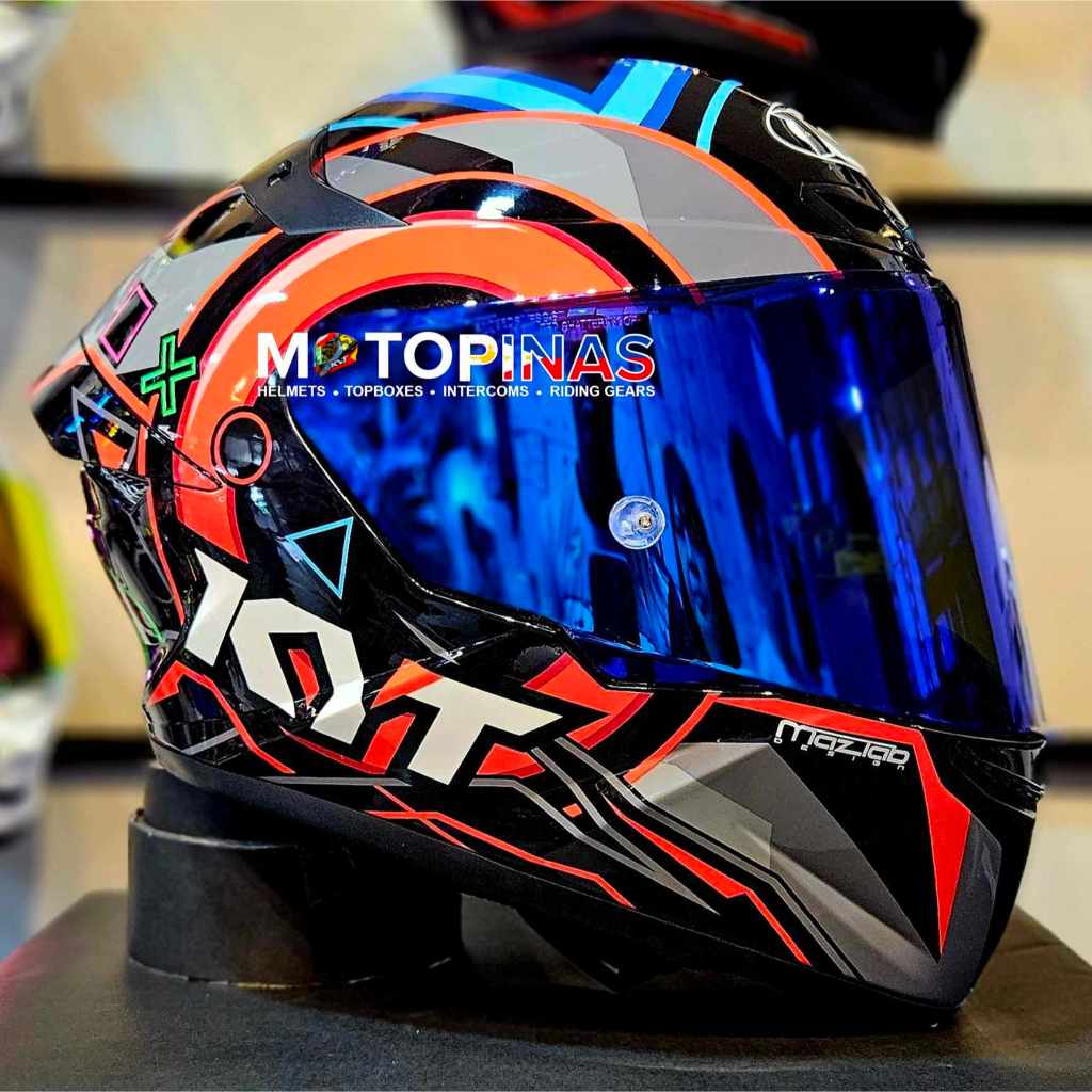 KYT TT-Course Ratthapark Play Fullface Helmet Single Visor and Iridium ...