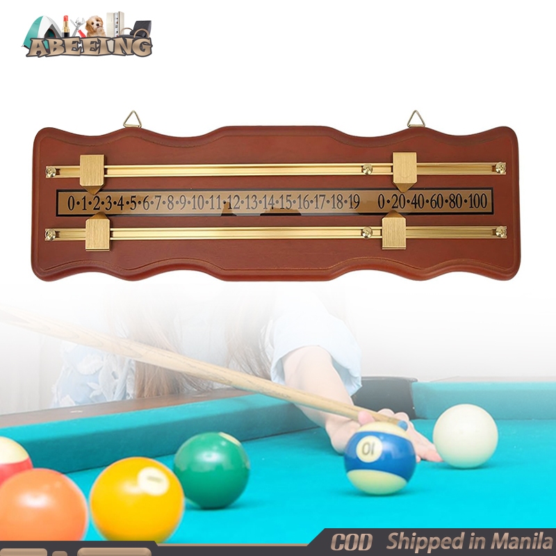 Snooker Billiard Score Board Wood Shuffleboard Scoreboard Snooker ...