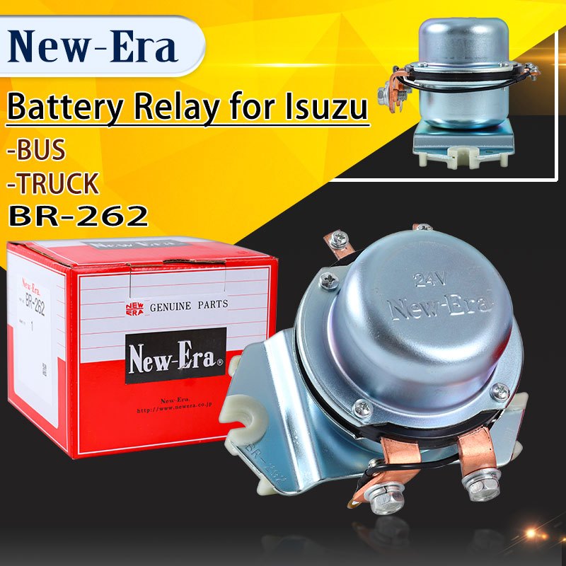 New-Era Battery Relay for Isuzu 【BR-262】24 Volts JAPAN AUTHENTIC ...