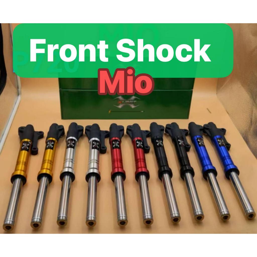 Front Shock W/Color - Mio Sporty / Mio i 125 / Mio Soul (Black/Red/Blue ...