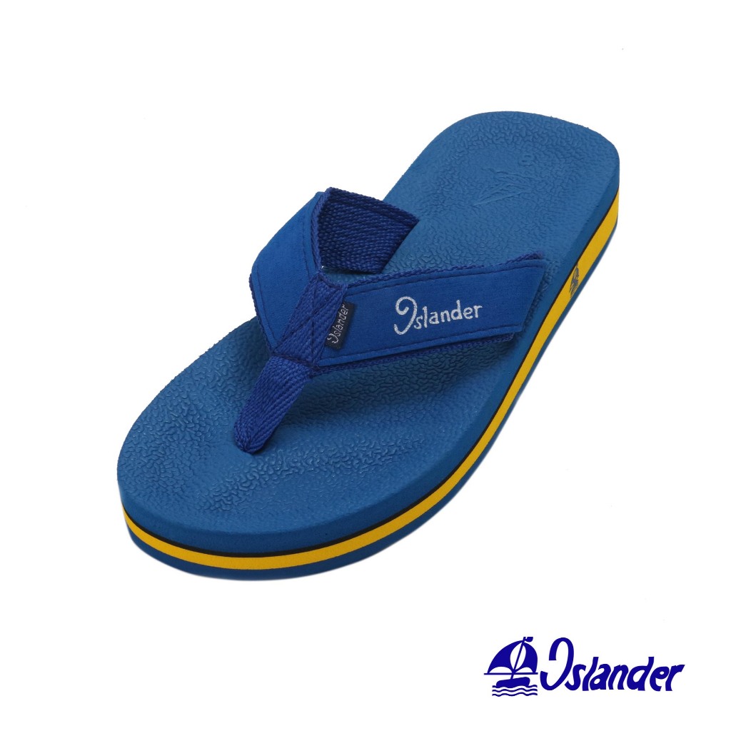 Islander 2431 L (Blue / Yellow) - Unisex Slippers for Men & Women ...