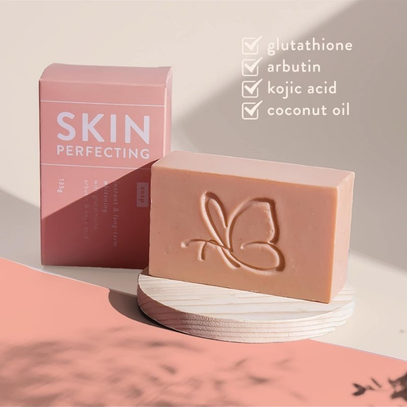 Skin Perfecting Whitening Soap (100% Authentic) | Shopee Philippines