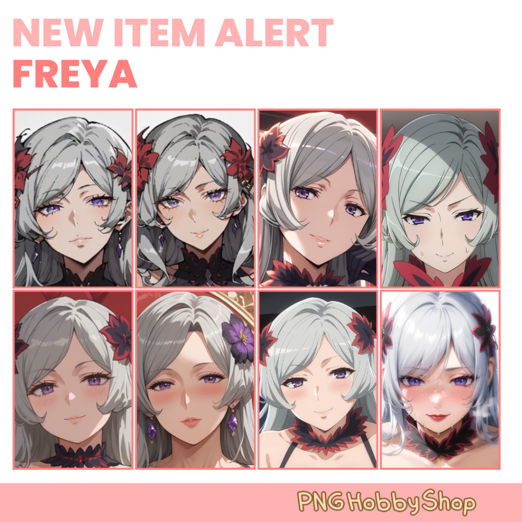 Freya DanMachi Anime Photocards and Keychains - PNG Hobby Shop | Shopee ...