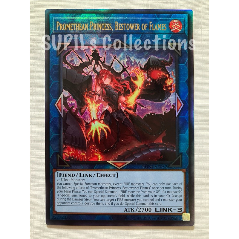 YuGiOh! OCG AE Promethean Princess, Bestower of Flames PHNI-AE052 (UL ...