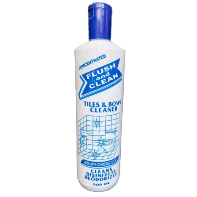Flush and Clean Tiles & Bowl Cleaner 500ml | Fast Shipping in Metro ...