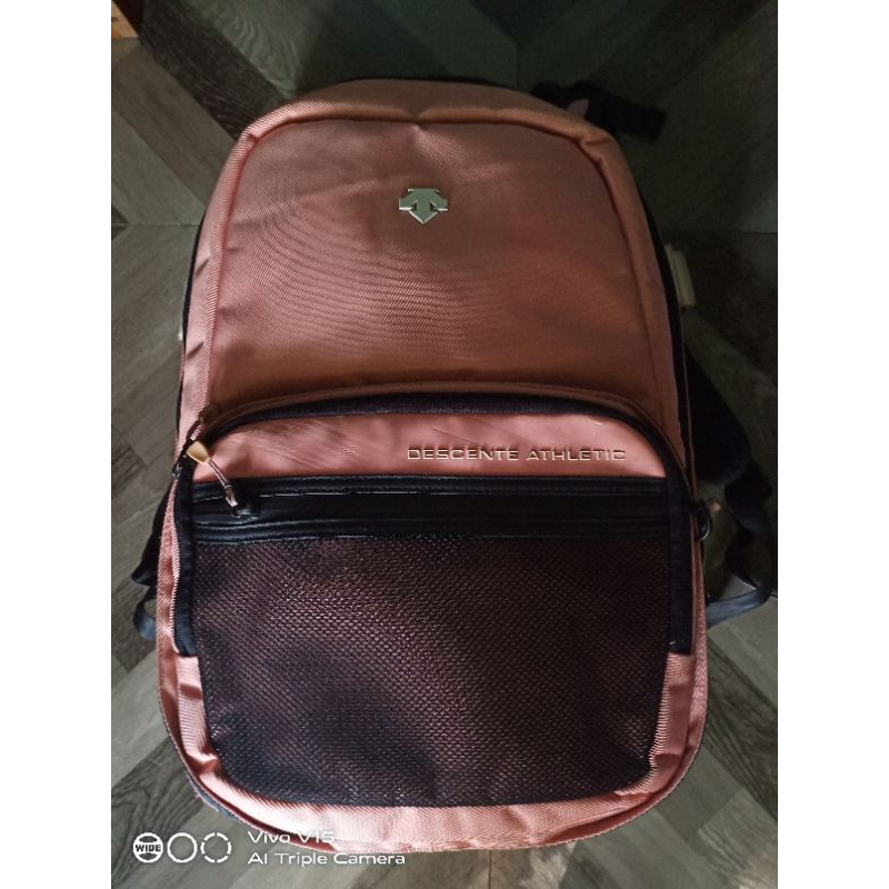 DESCENTE ATHLETIC Large Backpack | Shopee Philippines
