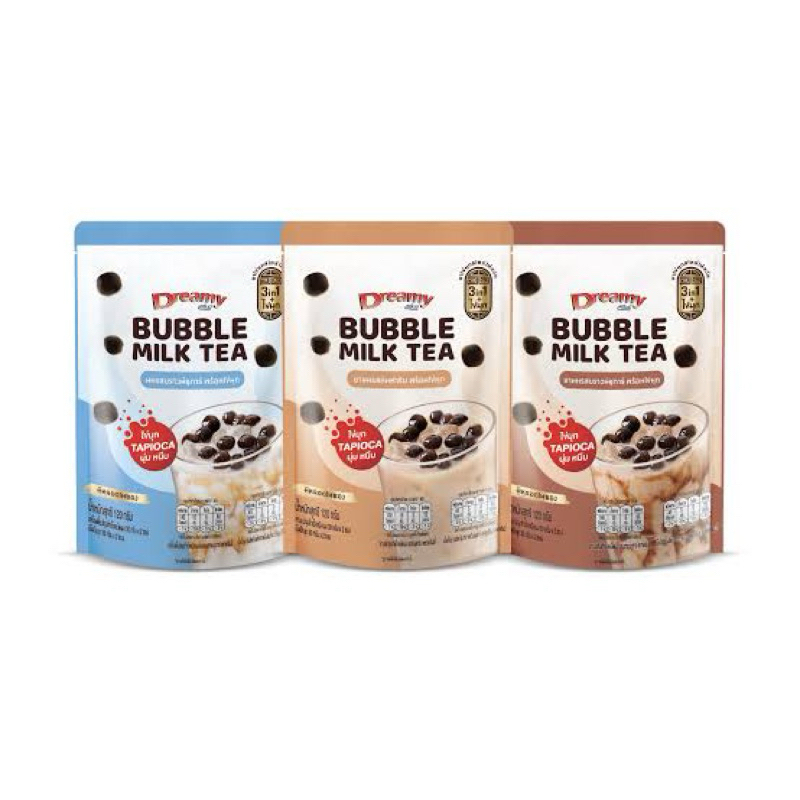 Dreamy Instant Bubble Milk Tea - Original/Brown Sugar - Made in ...