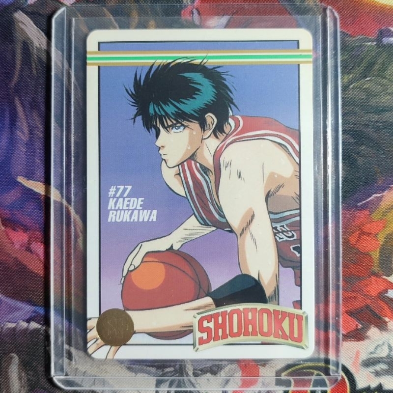 Slam Dunk #77: Rukawa Kaede Trading Card | 1995 | Vintage | Shopee Philippines