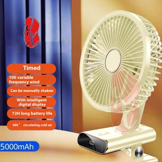 New article 8 inch large wind power LED warm light small wind fan ...
