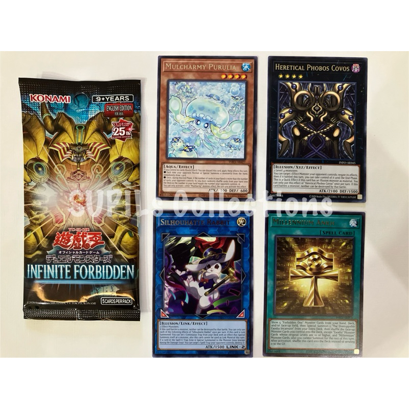 YuGiOh! OCG AE Infinite Forbidden INFO (R) (Singles) | Shopee Philippines
