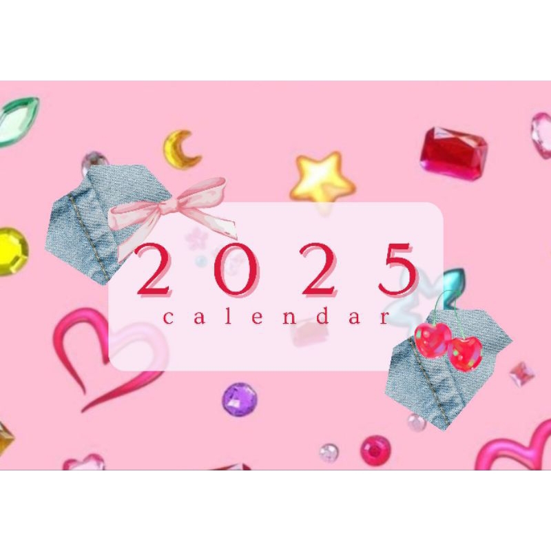 2025 CUSTOMIZED BINI WALL CALENDAR | Shopee Philippines