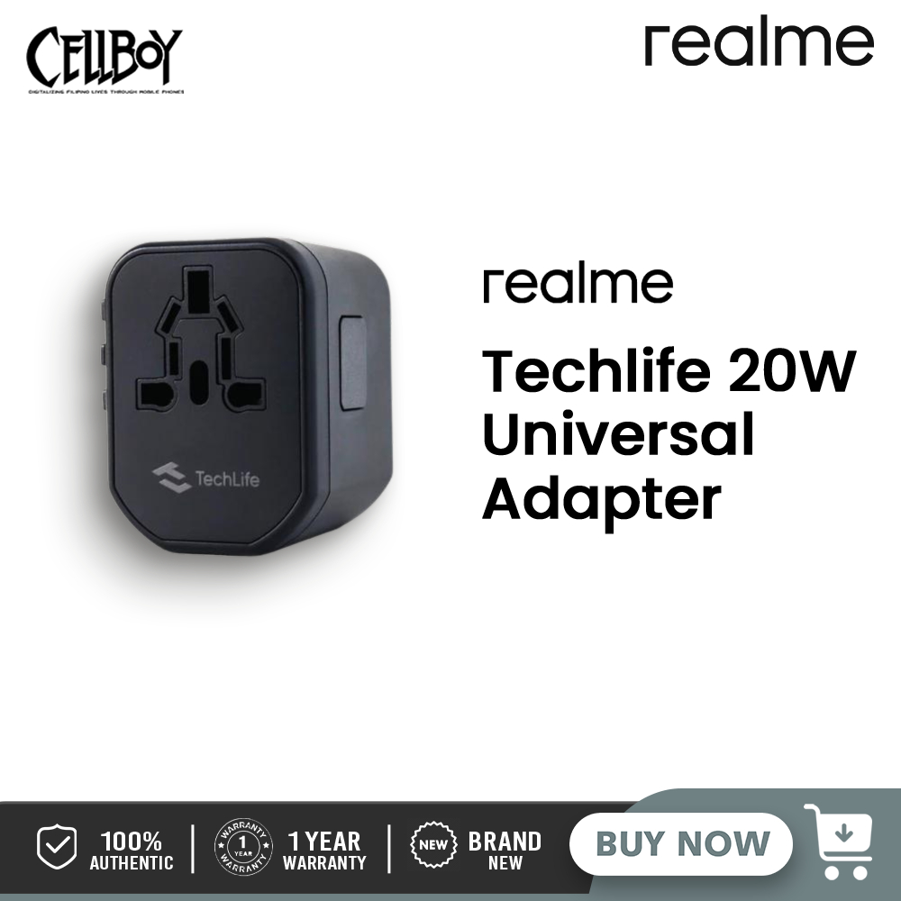 TechLife 20W Universal Adapter | Shopee Philippines
