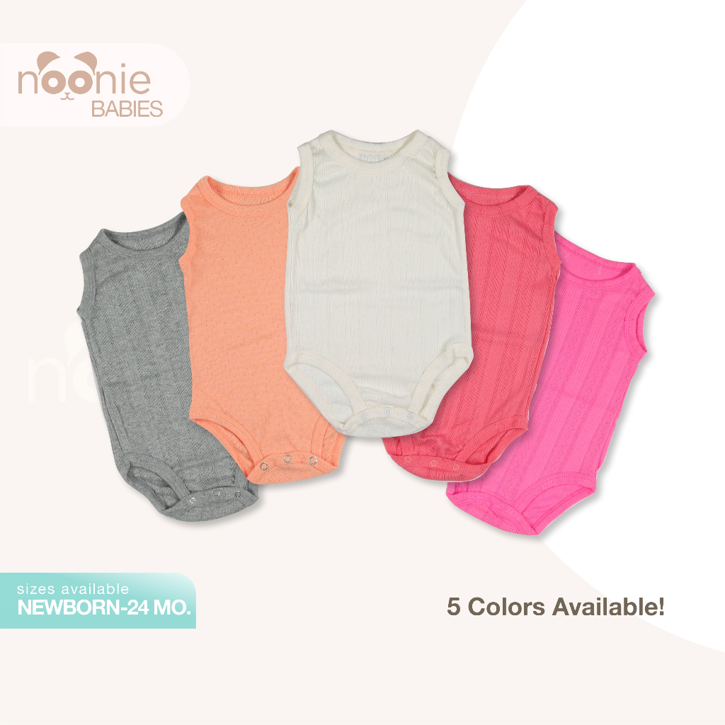 Noonie - Baby Onesies (3-24M) - Cotton Bodysuits for baby girl and boy ...