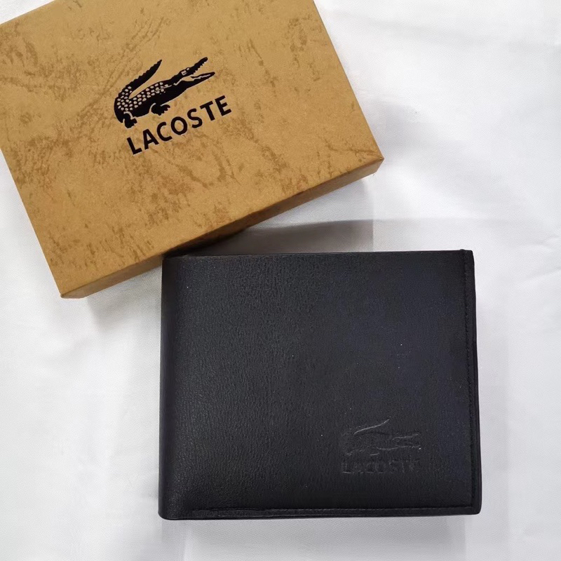 LACOSTE WALLET MENS HIGH QUALITY | Shopee Philippines