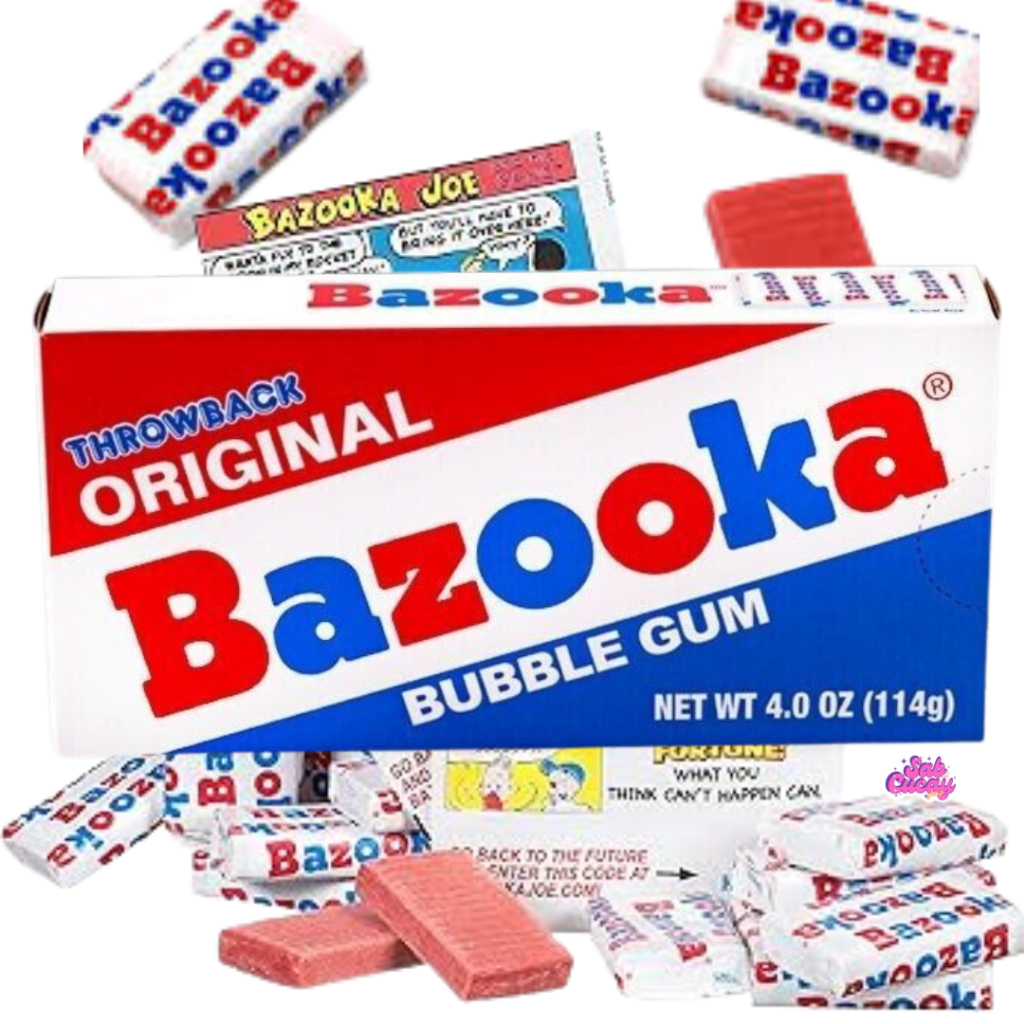 Bazooka Original & Grape Bubble Gum 6PC 10PC Large Box | Shopee Philippines