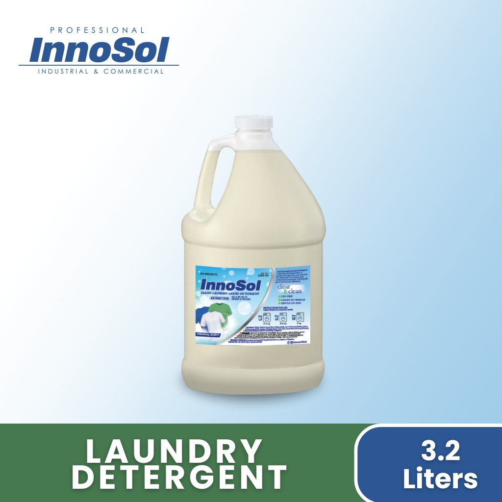 InnoSol Antibac Clear Liquid Laundry Detergent 3200ml | Shopee Philippines