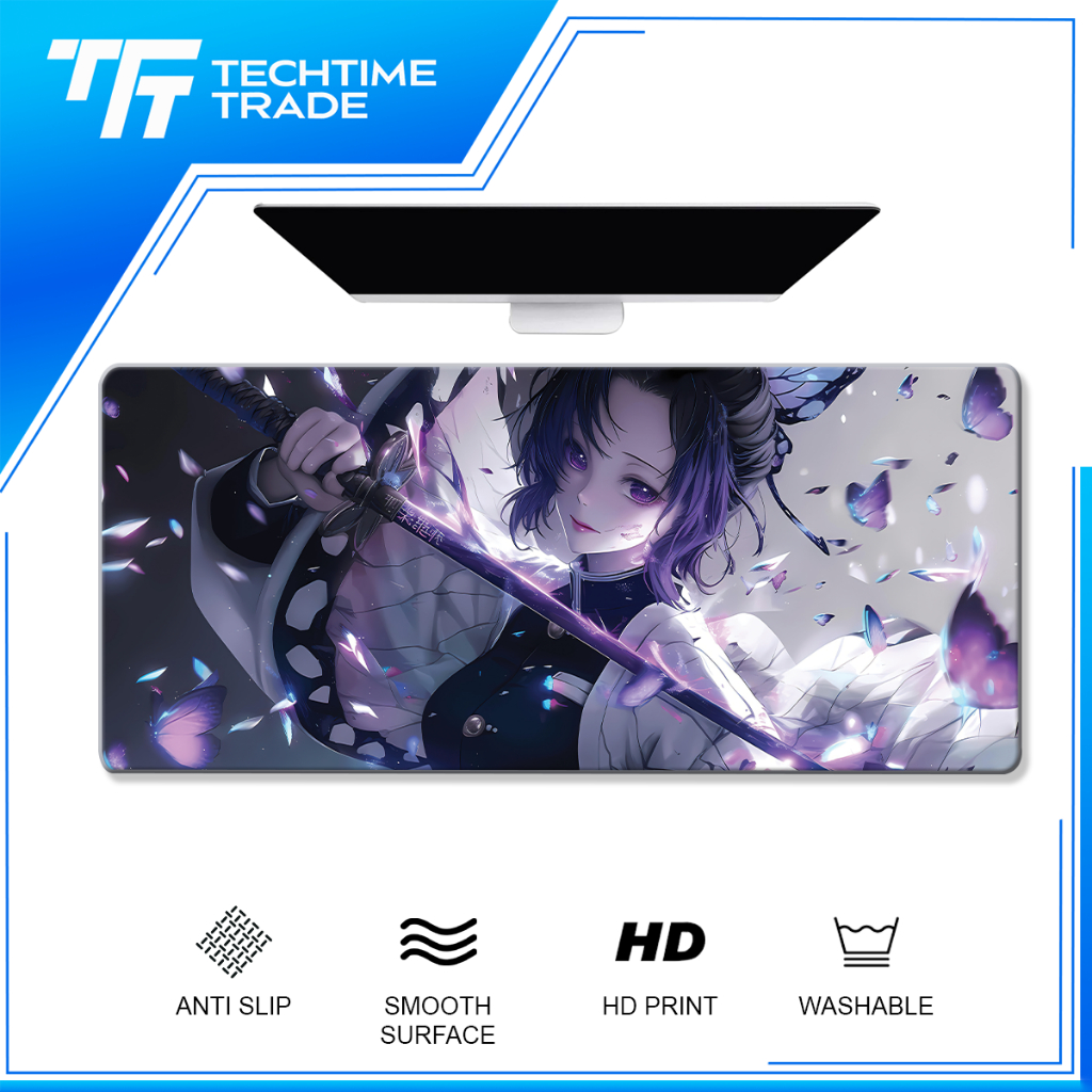 Gigaware Demon Slayer Design Extended Mousepad Deskmat Large Gaming ...