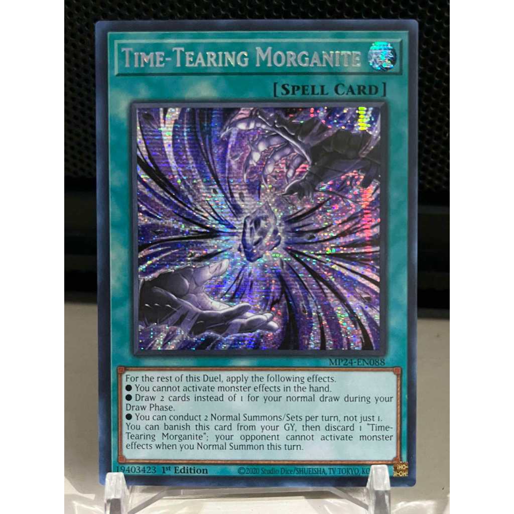 Time-Tearing Morganite - MP24-EN088 - Prismatic Secret Rare 1st Edition ...