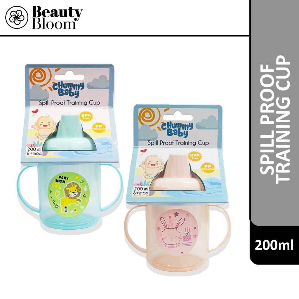 Chummy Baby Spill Proof Training Cup 200ml | Shopee Philippines