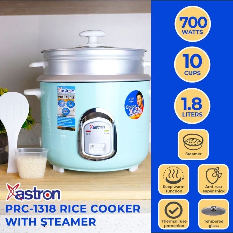 ASTRON PRC-1318 1.8L Multipurpose Extra Thick Body Anti Rust Rice ...