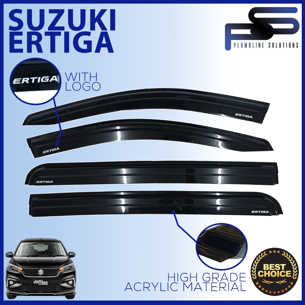 Window Door Visor for Suzuki Ertiga 2019 - 2023 OEM Injection Type ...