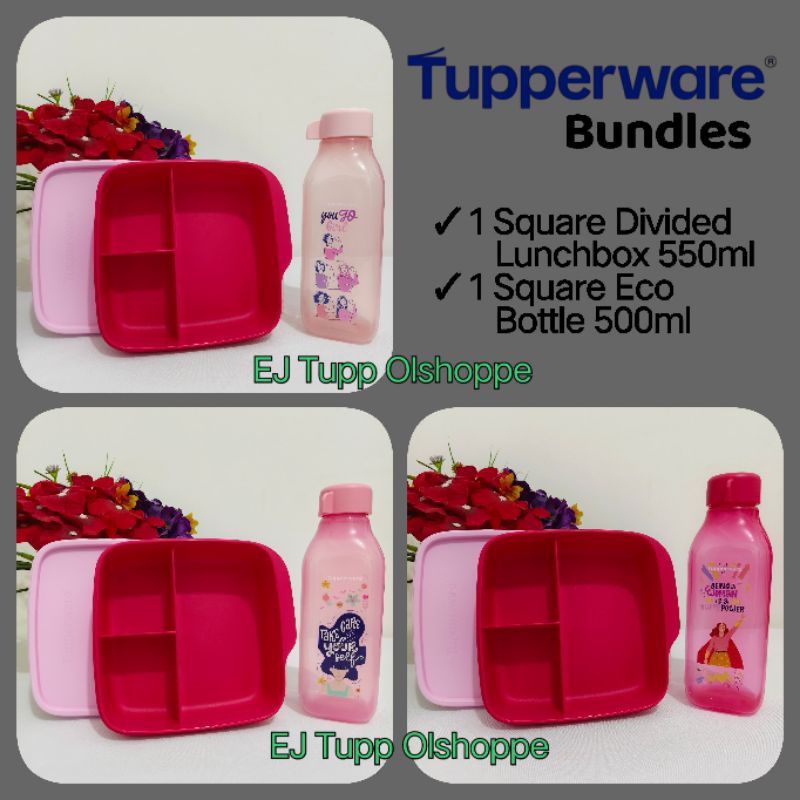 Tupperware Lunch Set/Bundle (Lunchbox+Eco Bottle) | Shopee Philippines