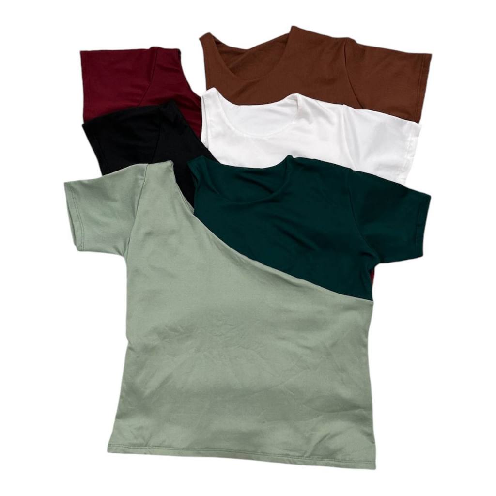 Gwen Combi Basic Top Double Lining For Women On Sale Blouses | Shopee ...