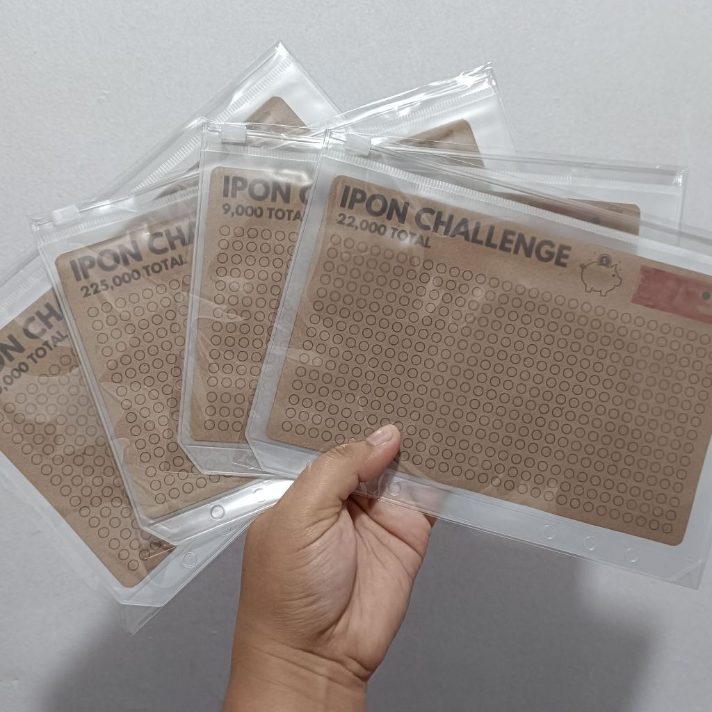 Ipon Challenge 2026 Booklet with Pouch Pen Alkansya Chinkee Tan Binder ...