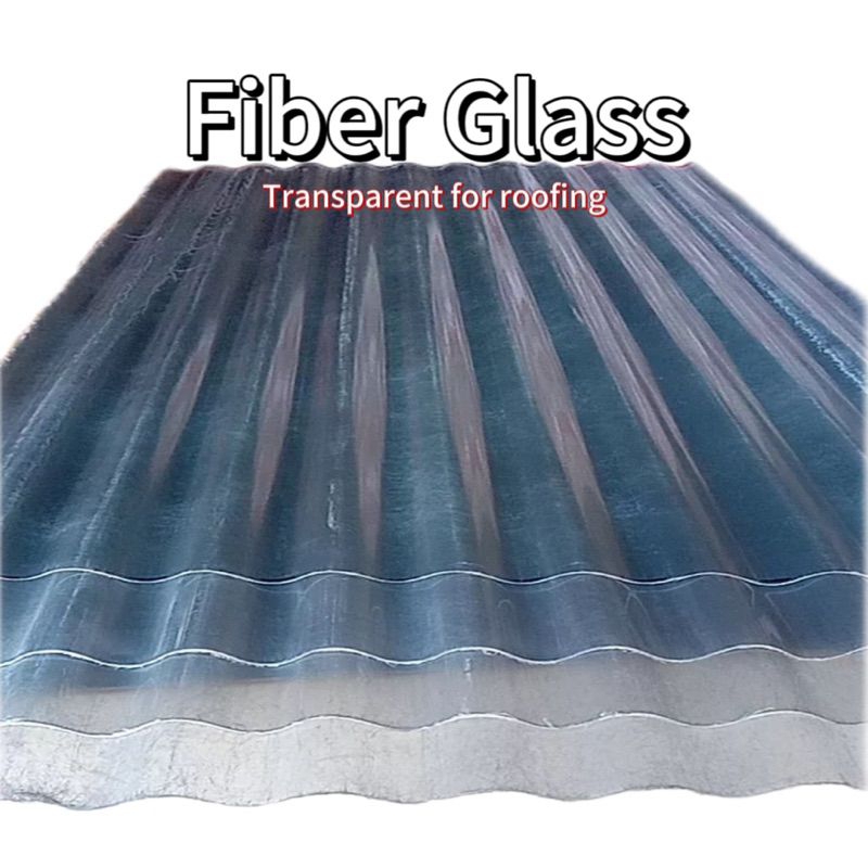 Locally Made Fiber Glass Sheet Clear 80cm width SOLD PER 1Foot, 2feet ...