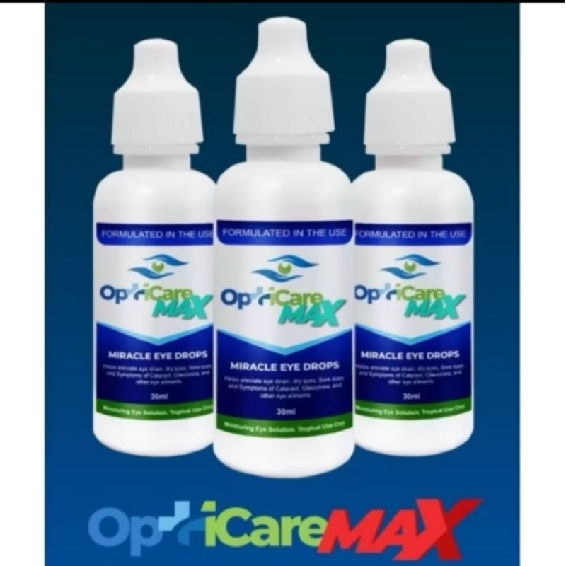 OPTICARE MAX MIRACLE EYE DROPS 30ml 1 bottle | Shopee Philippines