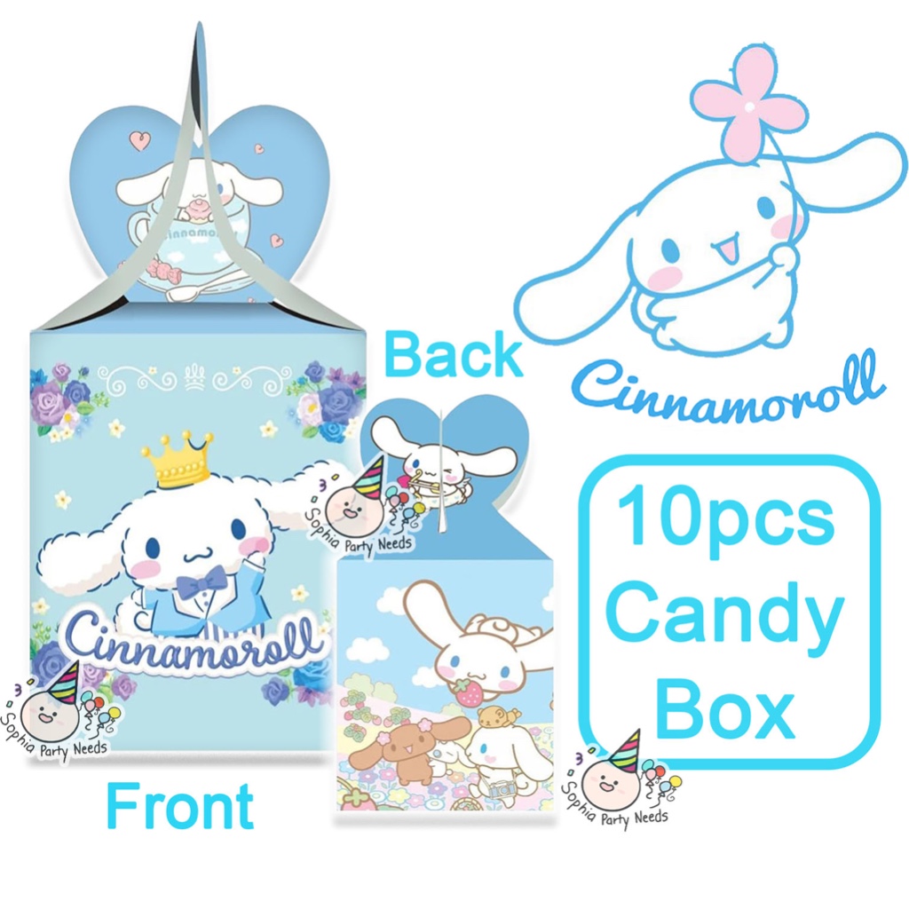 Blue Cinnamoroll Cinnamonroll Candy Box 10 pieces for Gift Box Giveaway ...