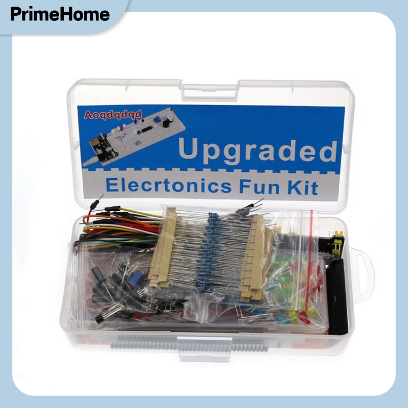 Breadboard 830 Tie-points Breadboard Set Electronic Component Basic ...