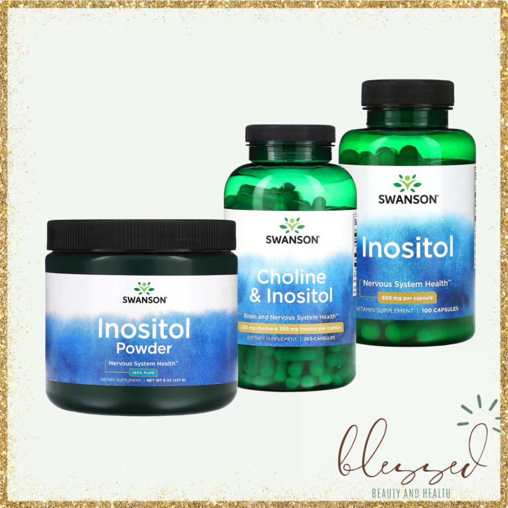 Swanson, Inositol, Inositol Powder & Choline Inositol | Shopee Philippines