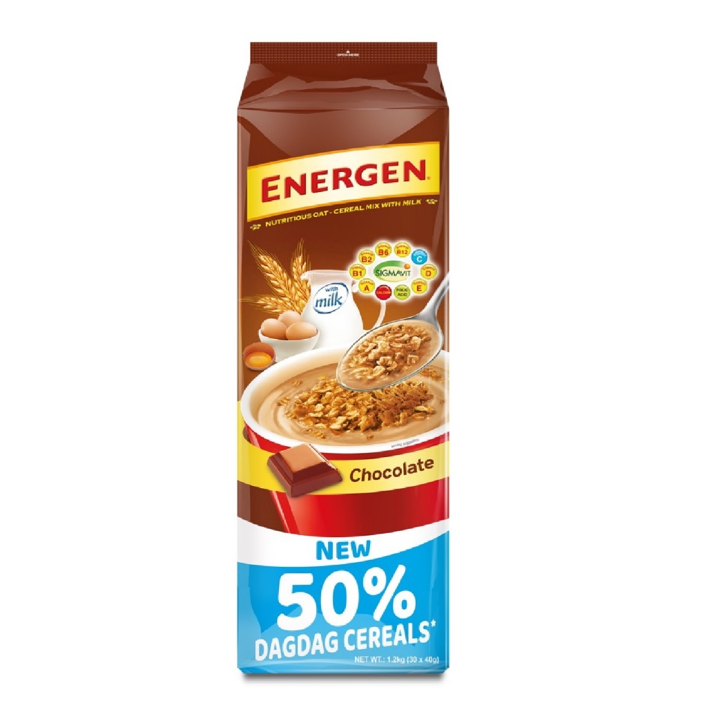 Energen Chcocolate More Cereals 40g X 30's | Shopee Philippines