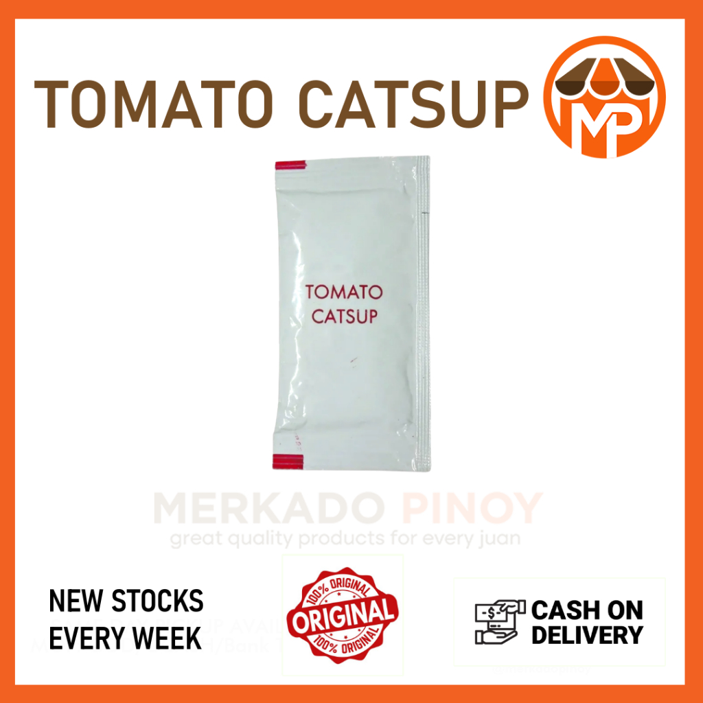 Merkado Pinoy TOMATO CATSUP IN SACHET KETCHUP 8g. | Shopee Philippines