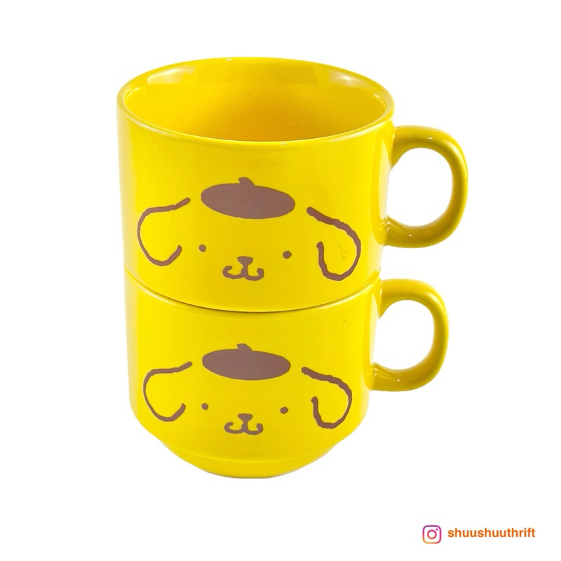 Sanrio Pompompurin Tea Cups (Set of 2) | Shopee Philippines